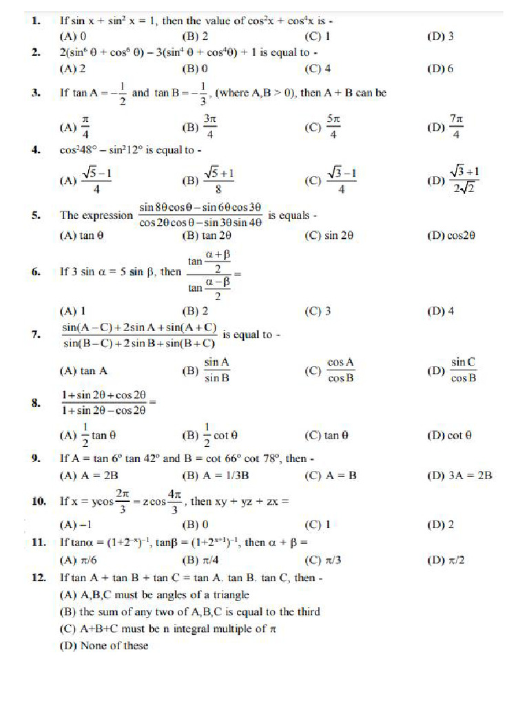 Answer Key and Scoring Guide | PDF