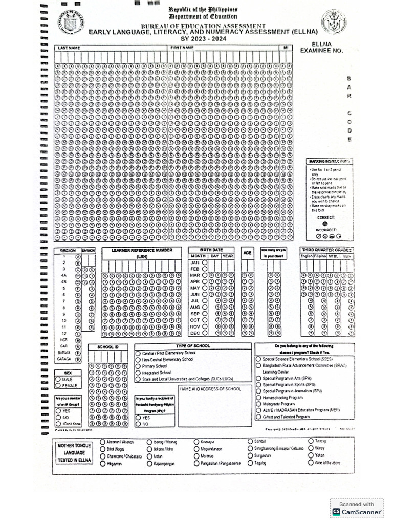 ELLNA Reviewer | PDF