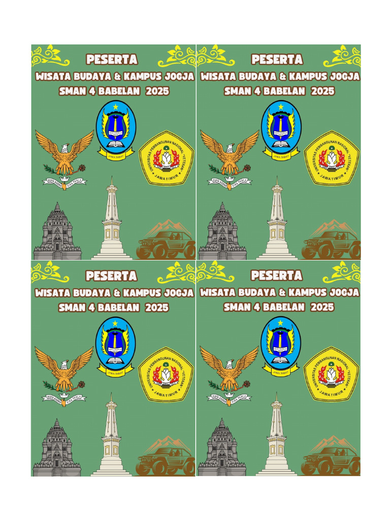 Id Card Jogja 2025 | PDF