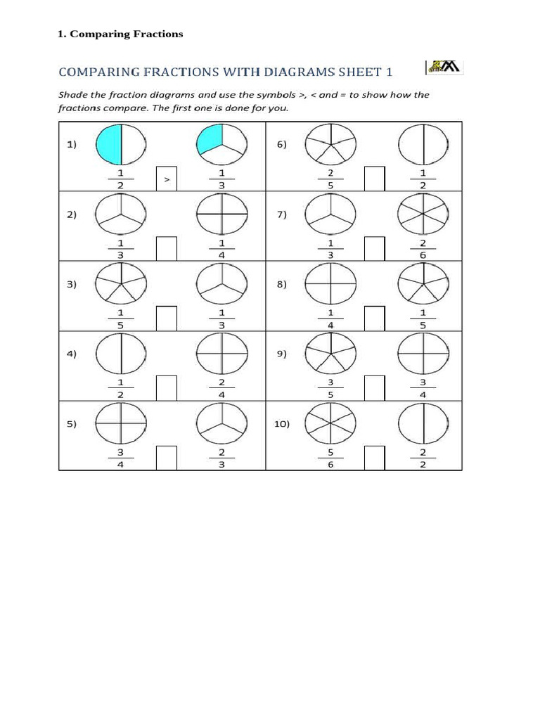 Fractions Grade 4 | PDF
