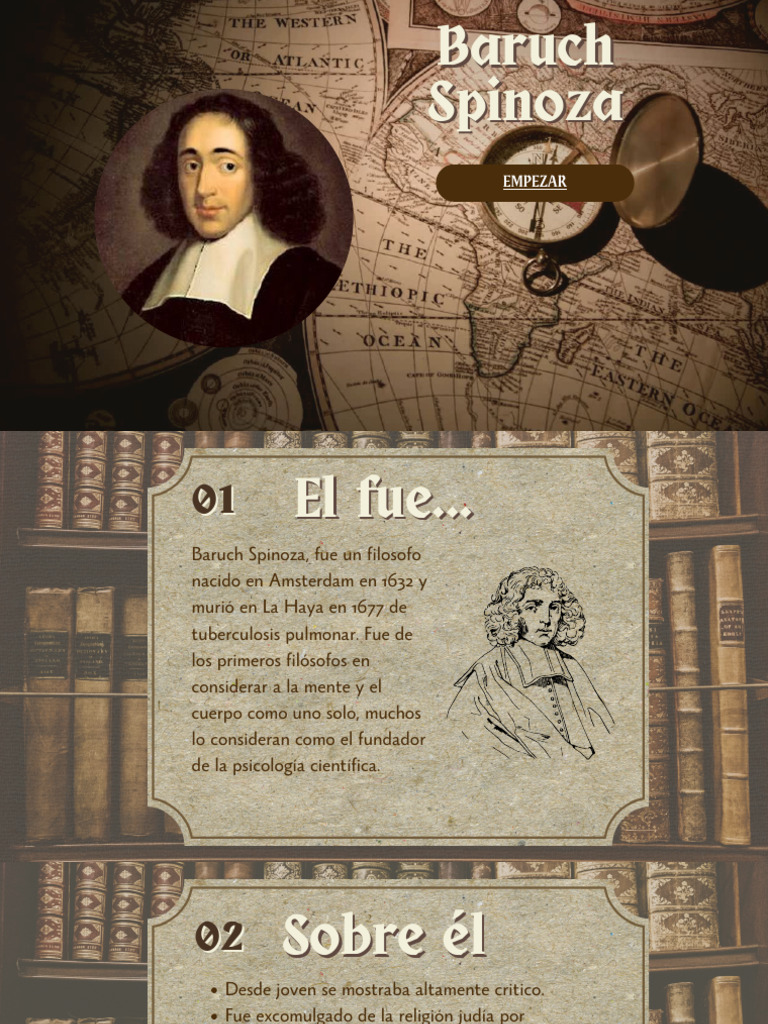 Copia de Baruch Spinoza | PDF | Baruch Spinoza | Metafísica