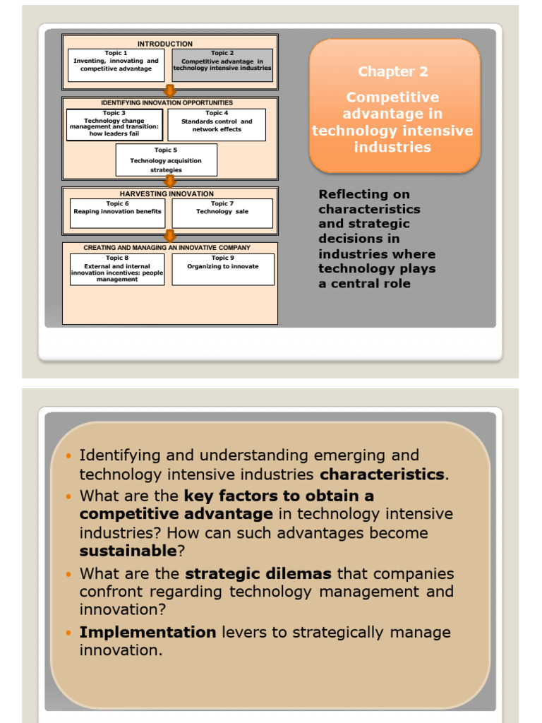 Innovation and Technological Change | PDF | Innovation | Competitive Advantage