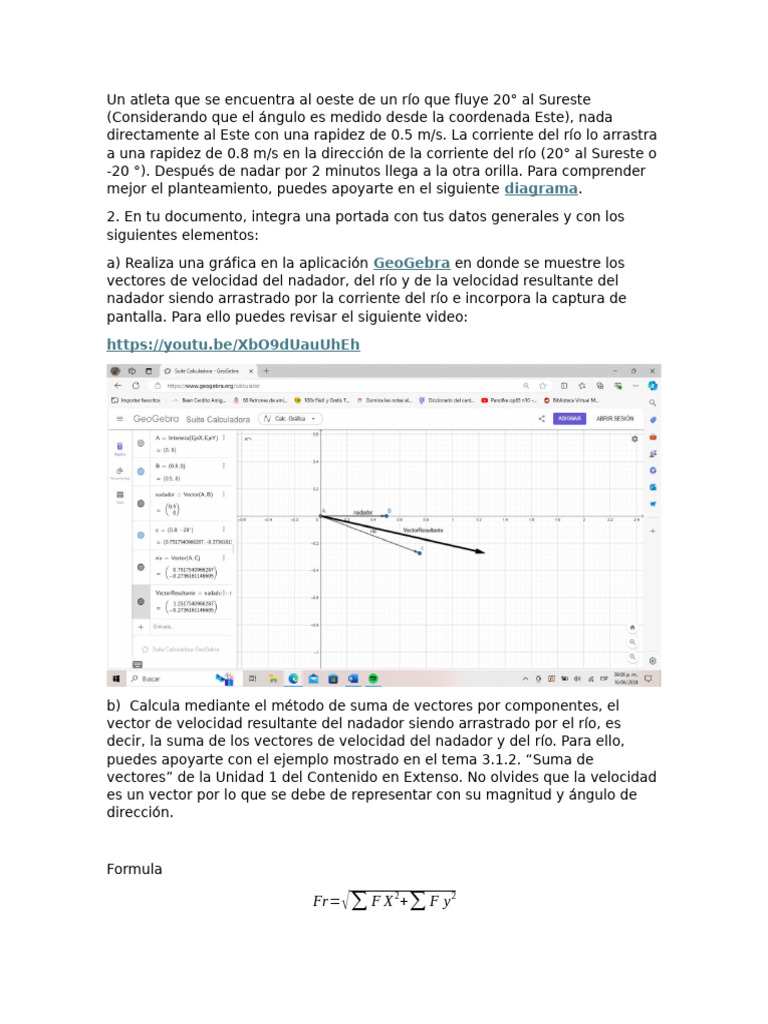 Prepa en Línea. | PDF | Velocidad | Vector Euclidiano