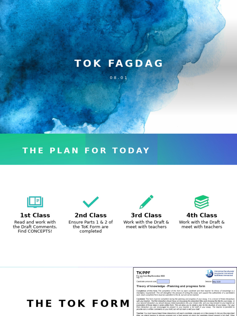 Plan for Today | PDF