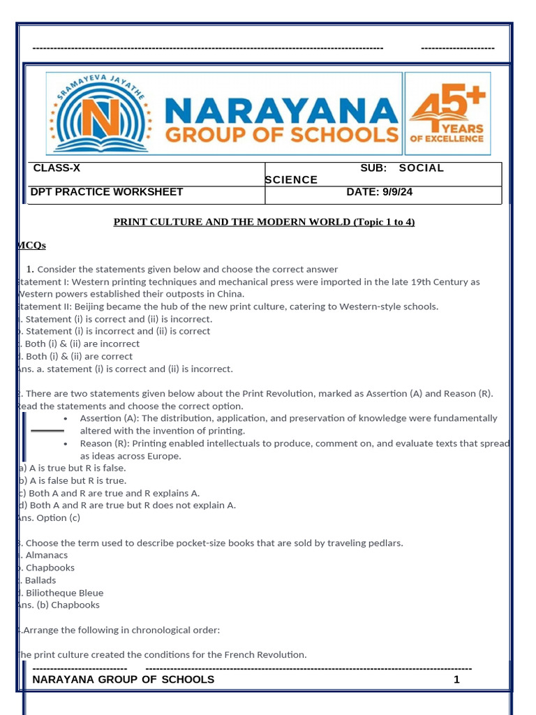 Social DPT-1 Practice Worksheet | PDF | Manuscript | Books