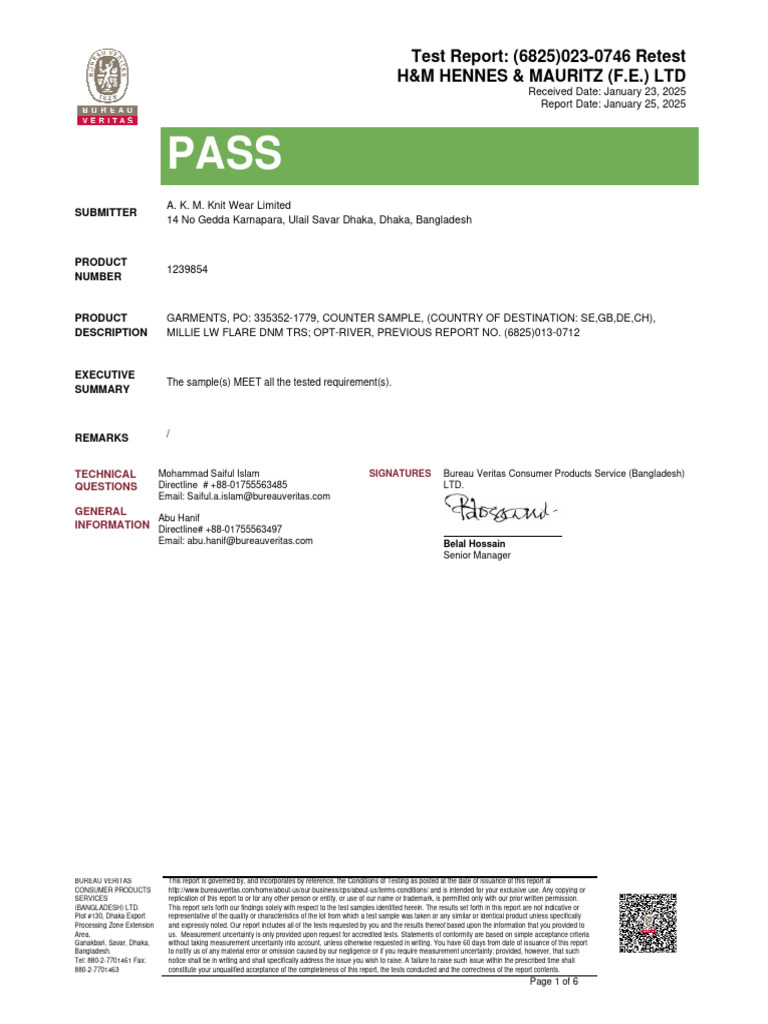 Chemical 335352 CS BV 75-902 | PDF