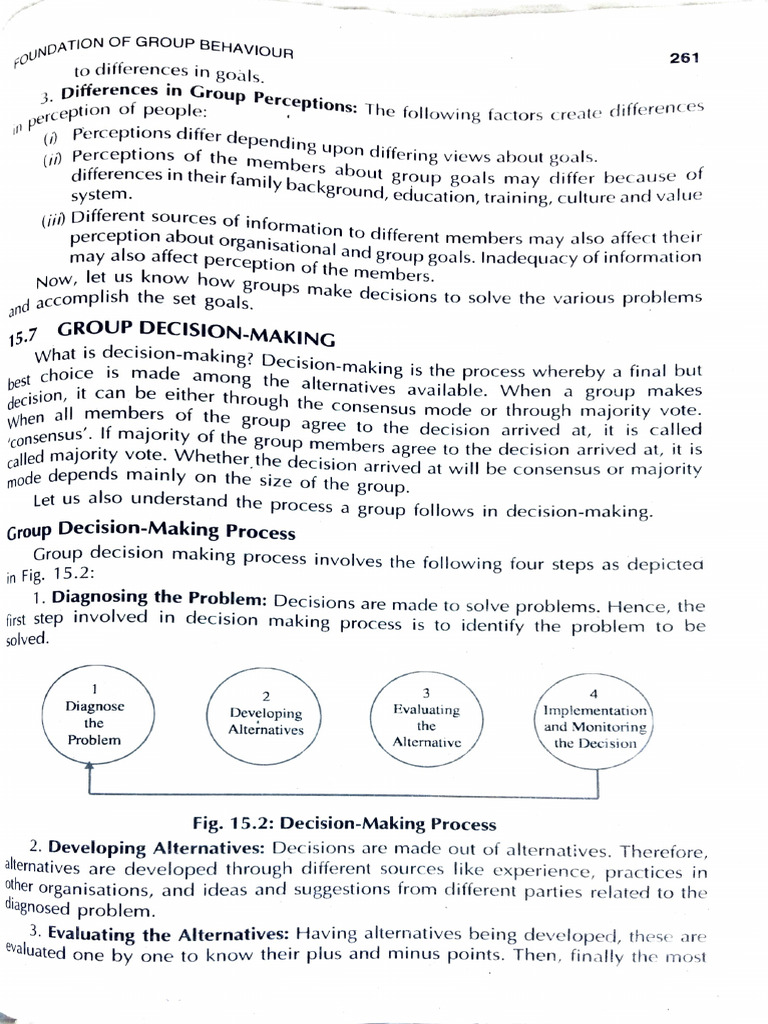 Techniques of Group Decision Making | PDF | Brainstorming | Decision Making