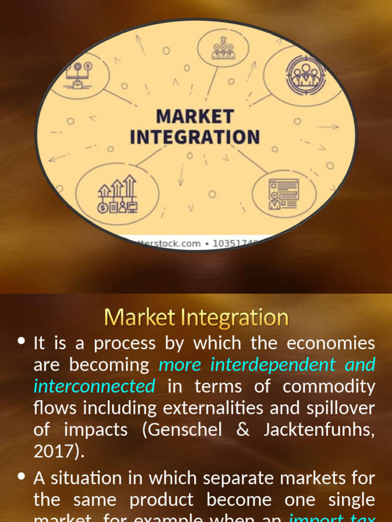 Market Integration. Lecture Slide For Sept. 15 | PDF | Multinational ...