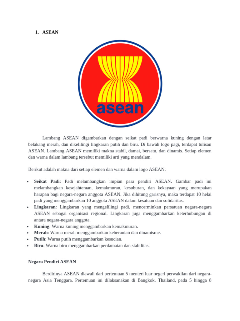 ASEAN | PDF