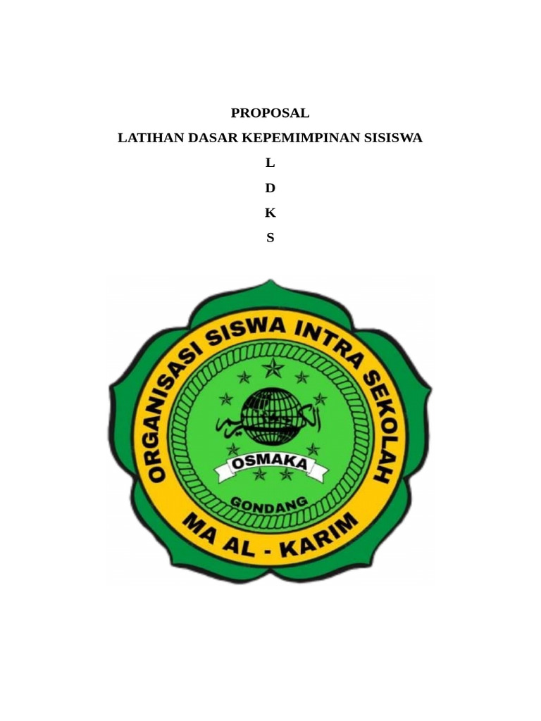 Proposal LDKS Osmaka-1 | PDF