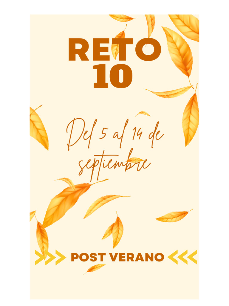 Reto de Bienestar: Plan de 10 Días | PDF | ensalada | Cocina