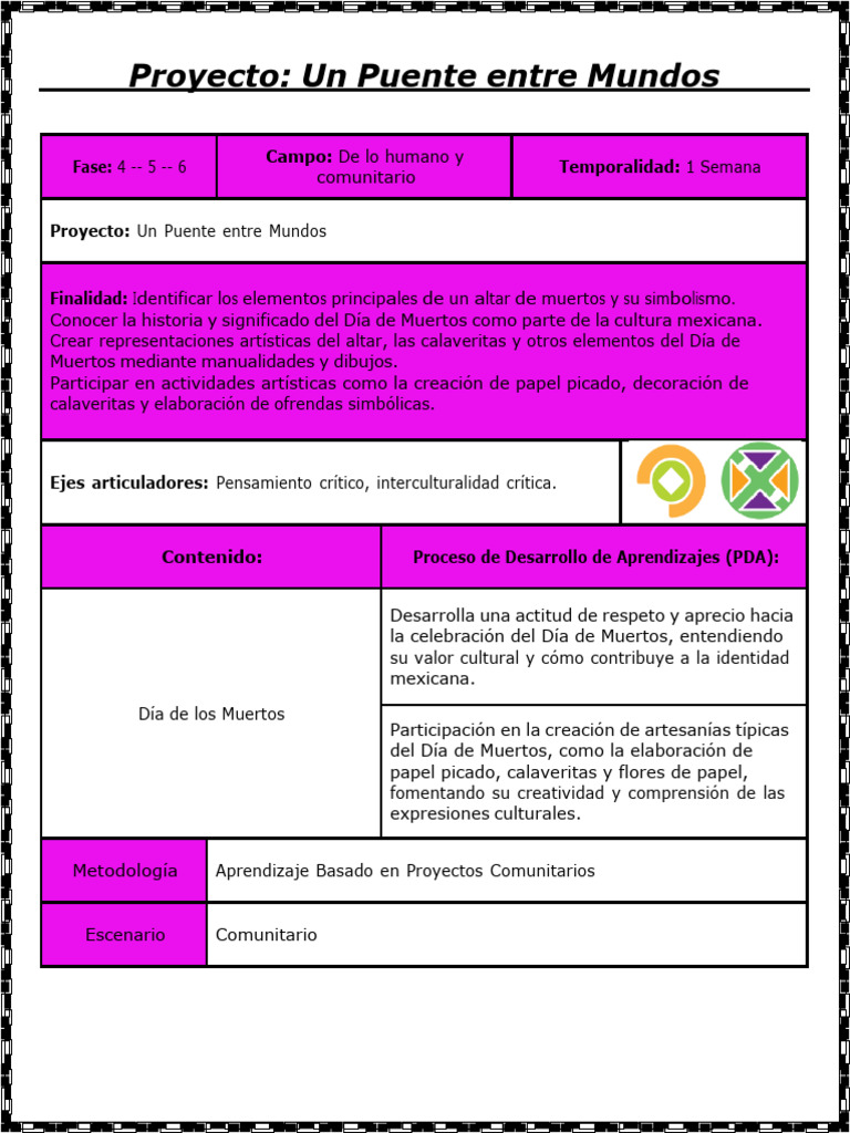 ?proyecto Dia de Muertos? | PDF