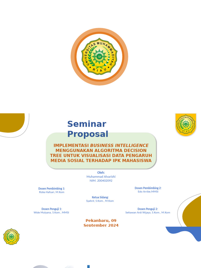 Sidang Proposal | PDF