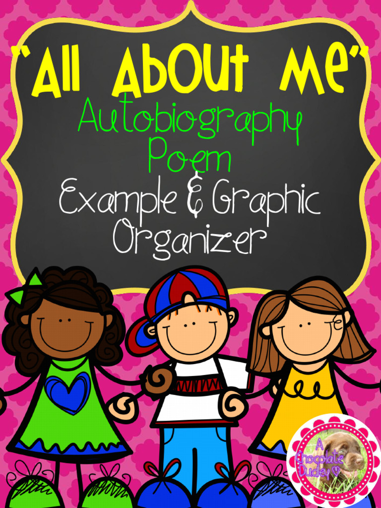 Elementary ELA Writing Autobiography Poem | PDF