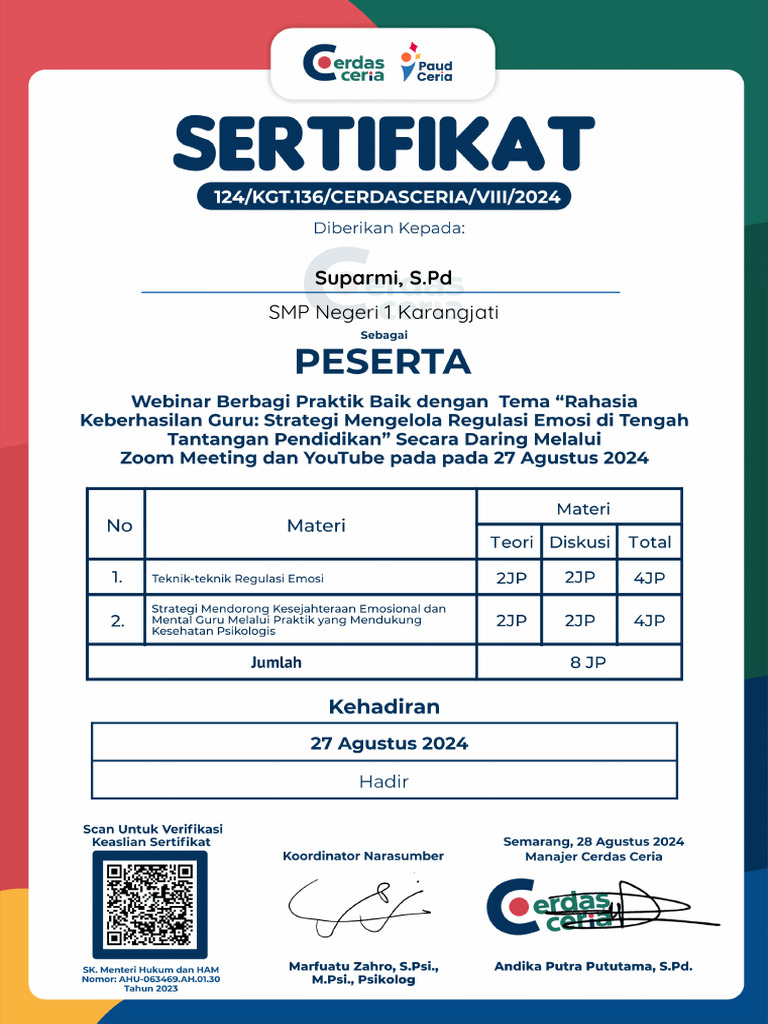 Cerdasceria - 2024 08 30 | PDF