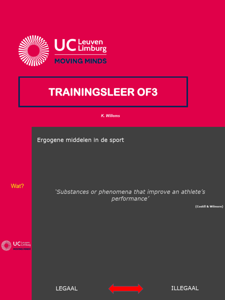 Ergogene Middelen | PDF