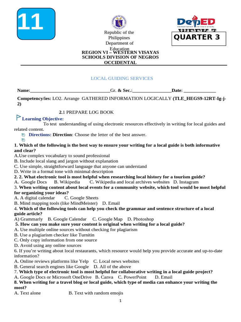 local guiding 7 | PDF | Search Engine Optimization | Human Communication