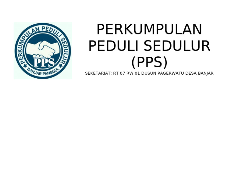 PPS Gratis untuk Komunitas Banjar | PDF