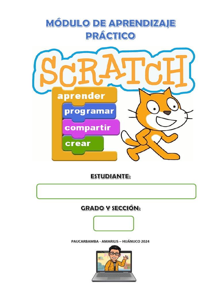 Modulo de Aprendizaje Práctico - Scratch | PDF