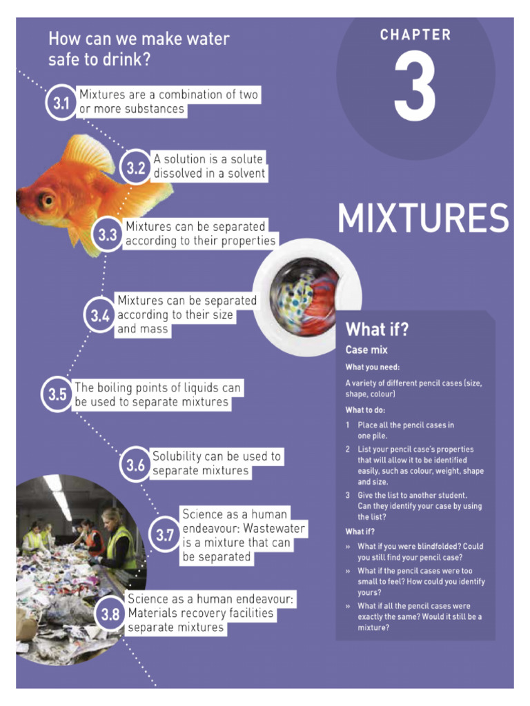 Chapter 3 Mixtures Pdf