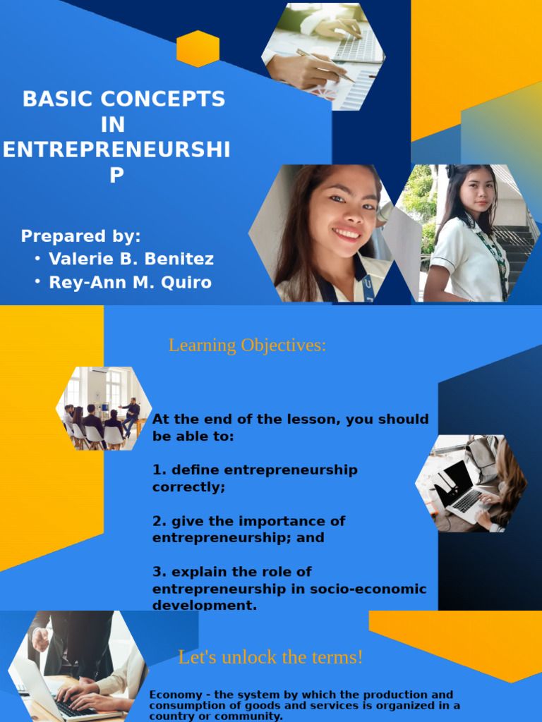 Basic Concepts in Entrepreneurship | PDF | Entrepreneurship | Private ...