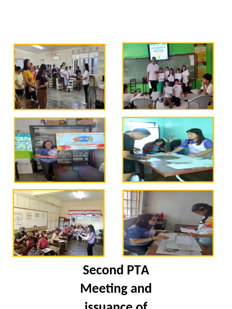 2nd Pta Meeting | PDF