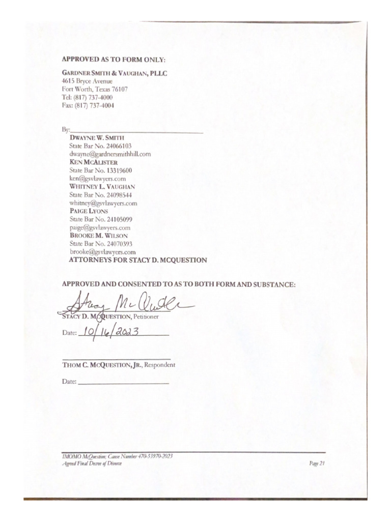 Approved as to Form Only 2 | PDF