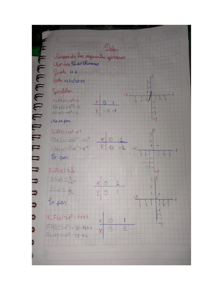 Deber Matematicas | PDF