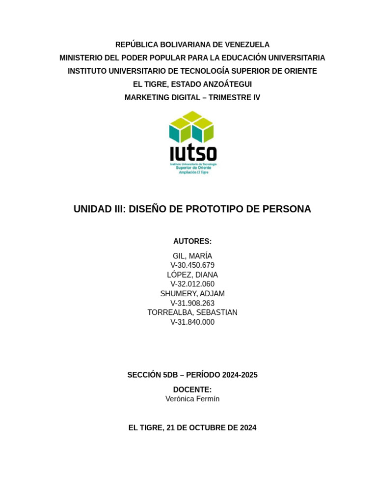 Diseño de Prototipo de Persona | PDF | Diseño | Diseño gráfico