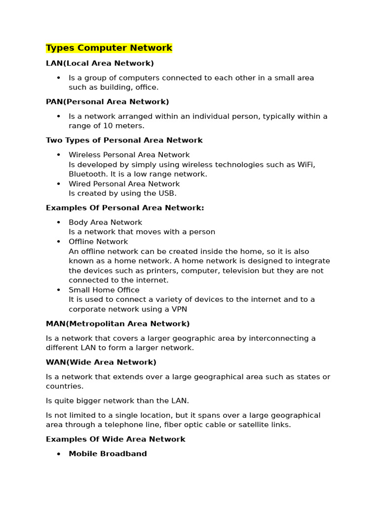 Networking 1 Reviewer | PDF | Computer Network | Network Topology
