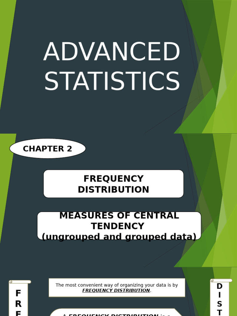 Frequency Distribution & Central Tendency | PDF | Mode (Statistics) | Mean