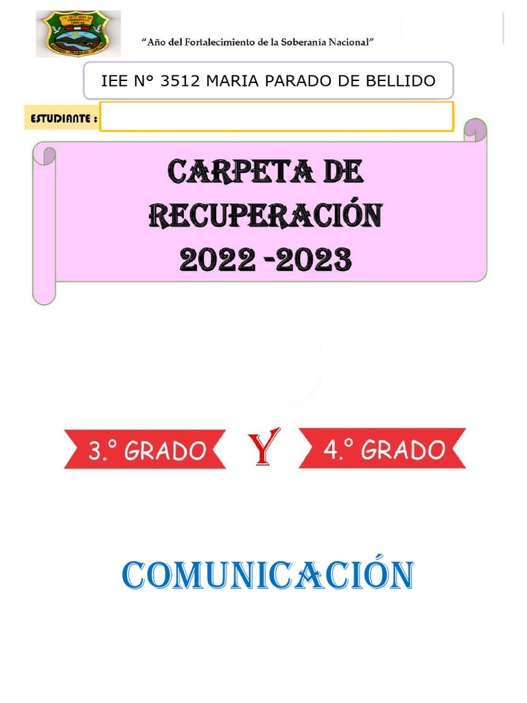 Comunicacion-3ro Sec | PDF