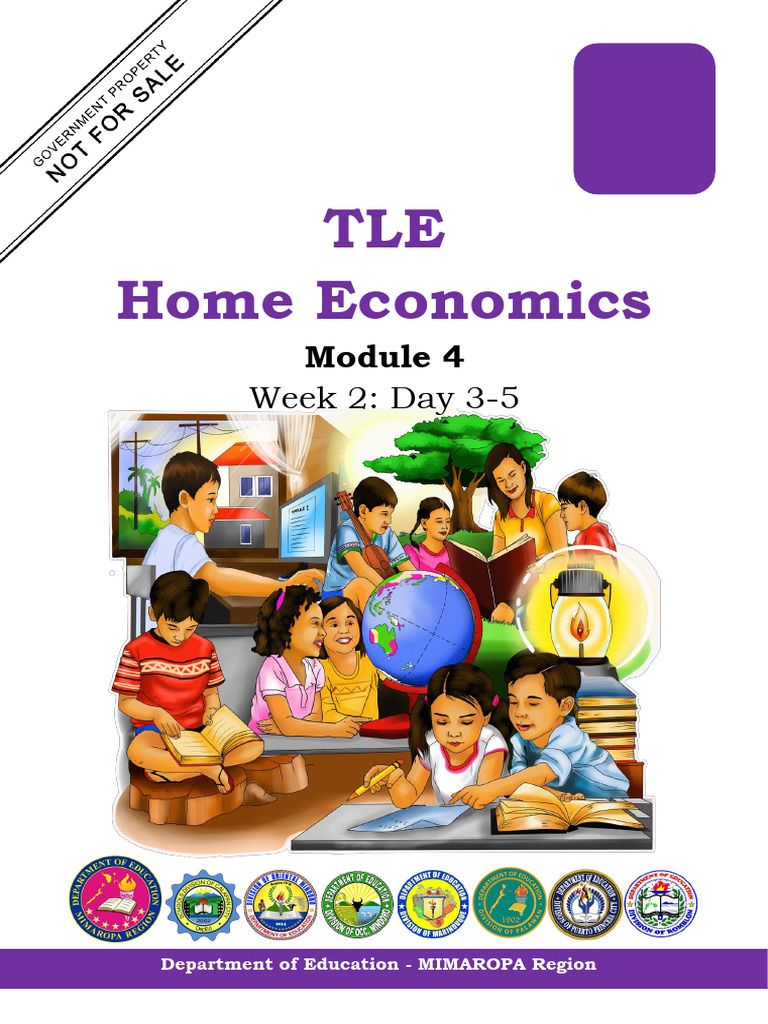 TLE HE6 Module 4 Edited | PDF | Sewing | Yarn