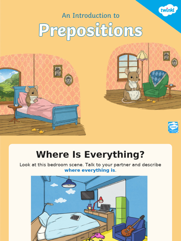 Introduction To Prepositions 1 | PDF