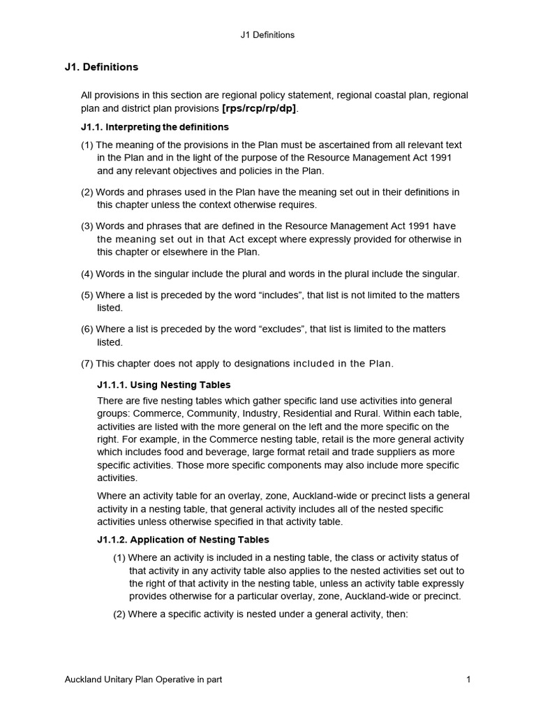Chapter J - Definitions | PDF | Agriculture | Aerodrome
