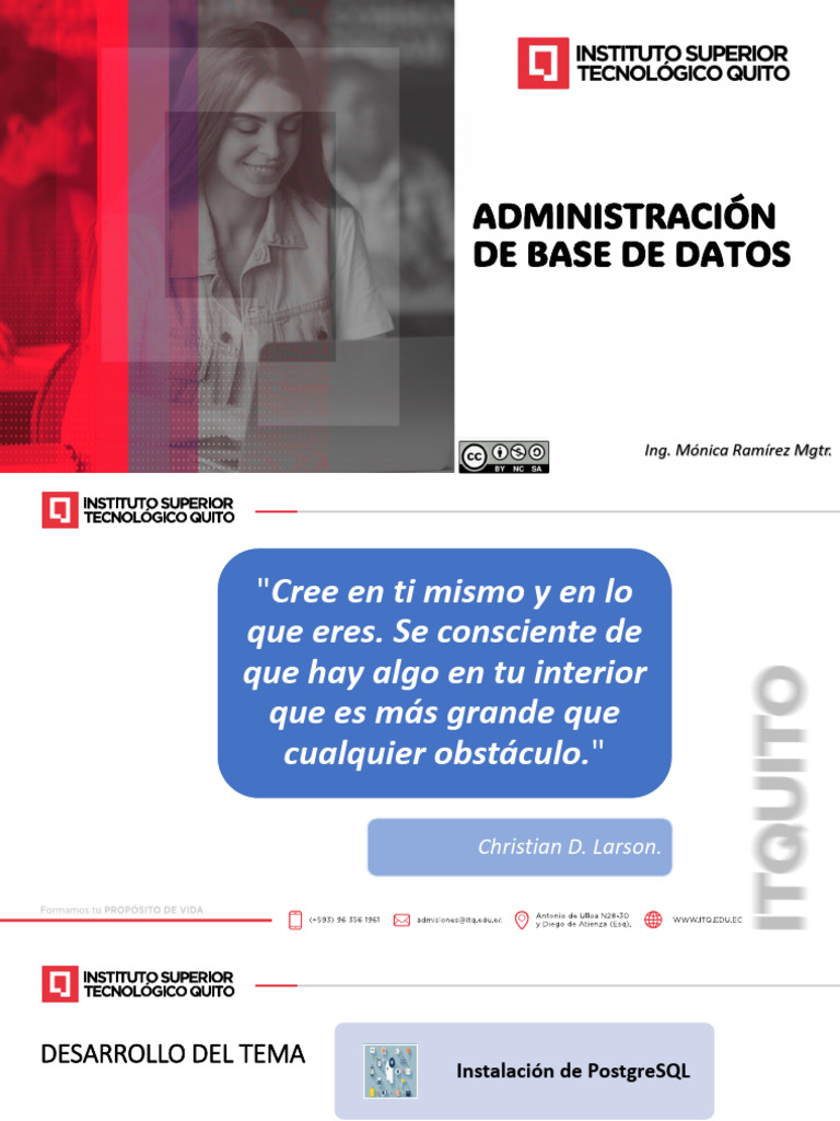 Dia3. Instalación y Configuración Inicial de PostgreSQL | PDF