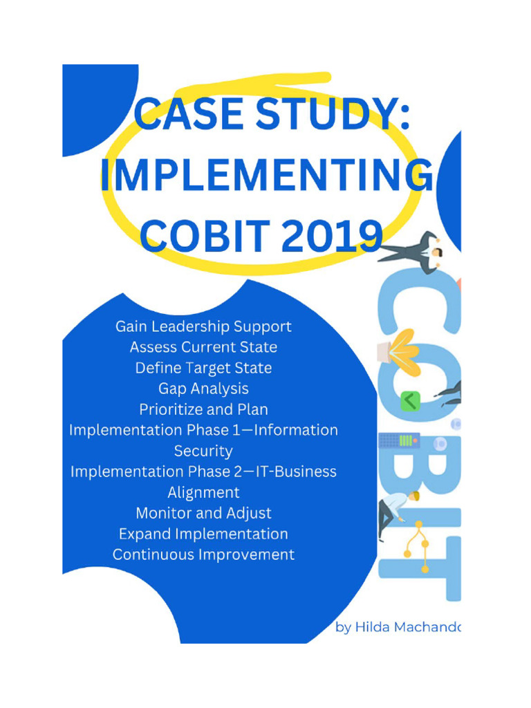 Case Study Implementing COBIT 2019 | PDF | Risk Management | Information Security