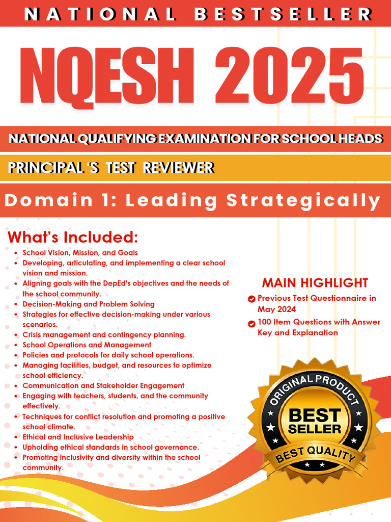 Domain 1 Leading Strategically | PDF | Teachers | Leadership