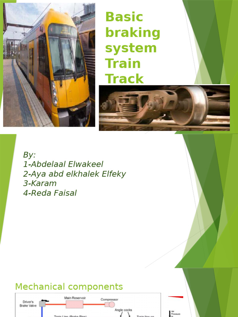 Basic Braking System Train Track | PDF