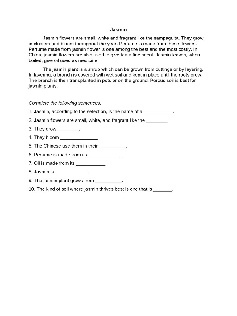 Jasmin | PDF | Fruit Preserves