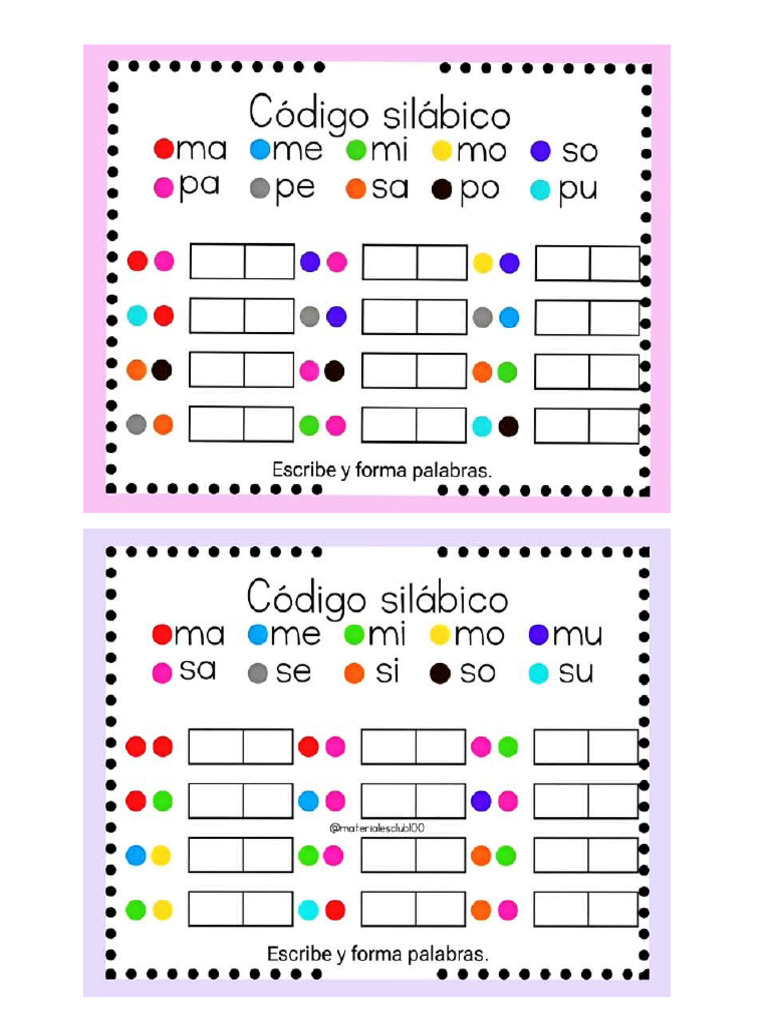 CODIGO SILABICO | PDF