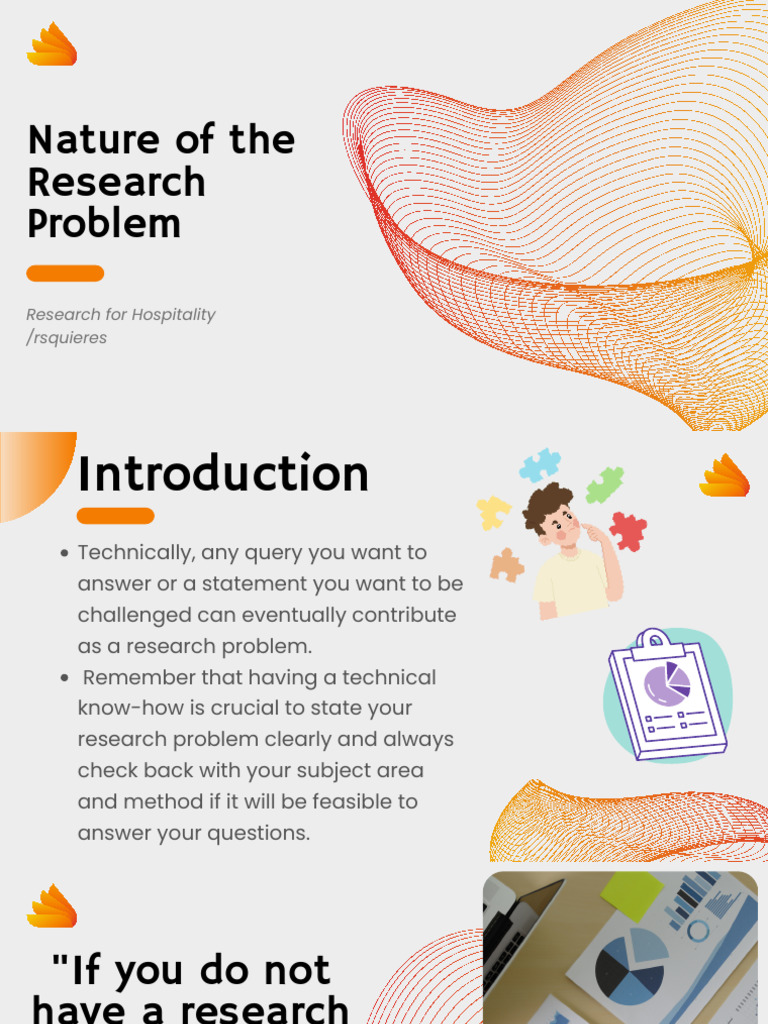 5 - Introduction - Nature of The Research Problem | PDF | Methodology ...