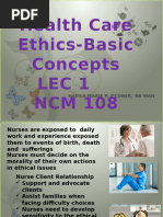 Ross's Prima Facie Duties in Nursing | PDF | Ethical Principles ...