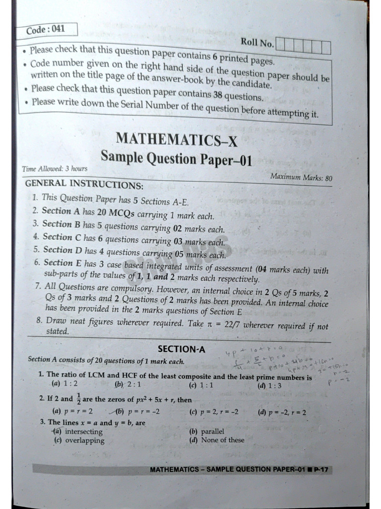Maths SP | PDF