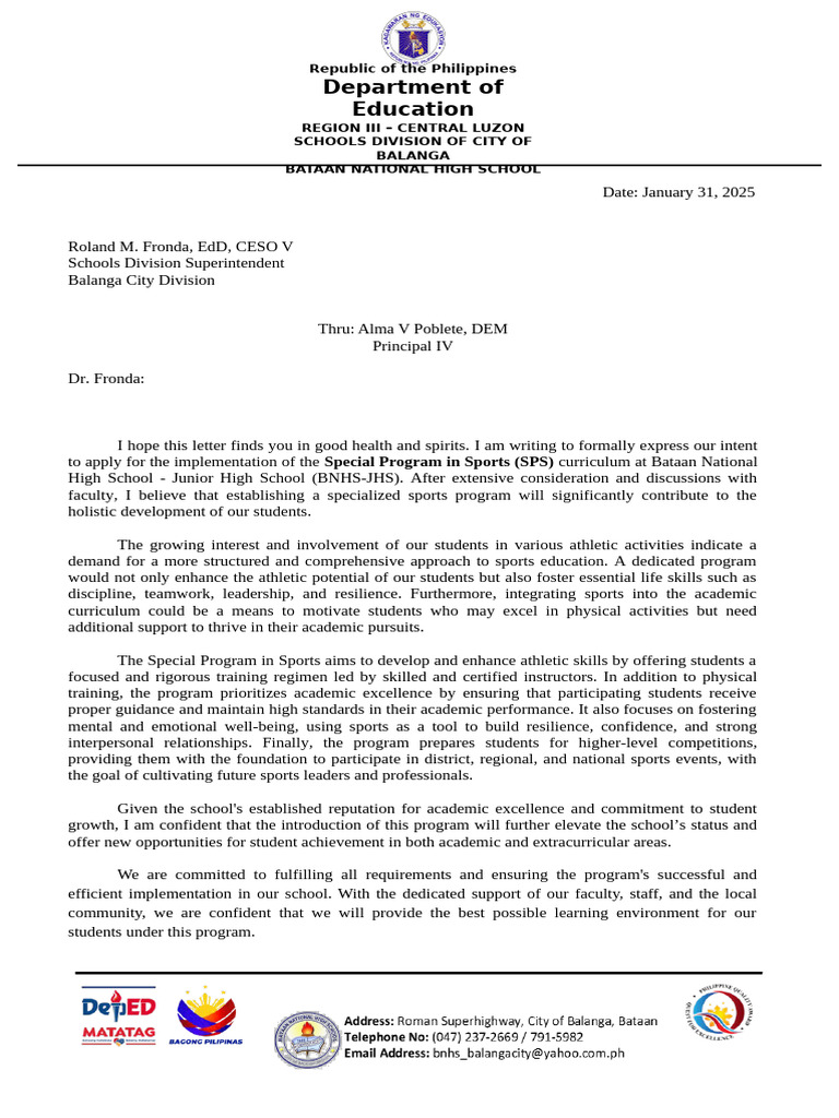 SPS-Letter-of-Intent | PDF | Psychological Resilience | Cognition