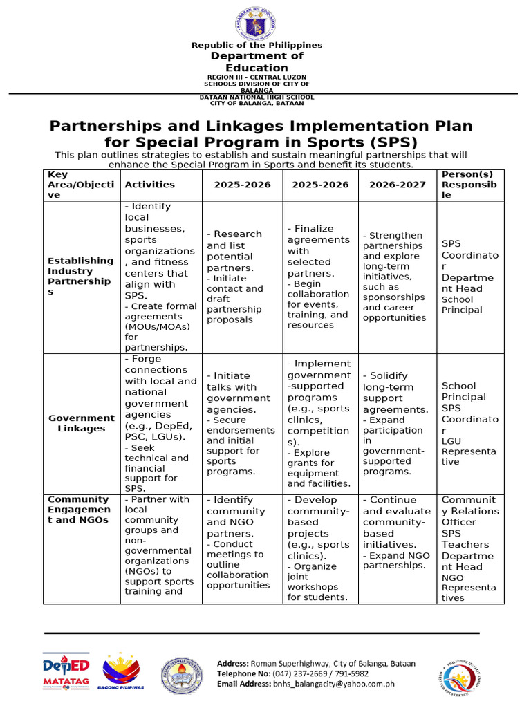 PARTNERSHIP and LINKAGES | PDF | Non Governmental Organization