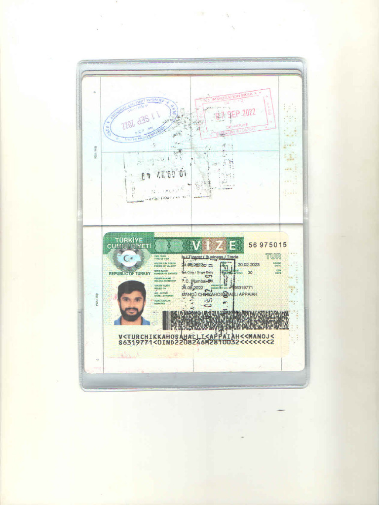 Manoj Visa | PDF