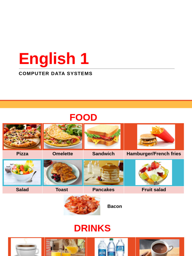 Food and Drink Preferences Guide | PDF
