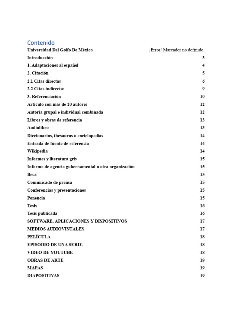 Guía de Normas APA en Español | PDF | Estilo apa | Wikipedia