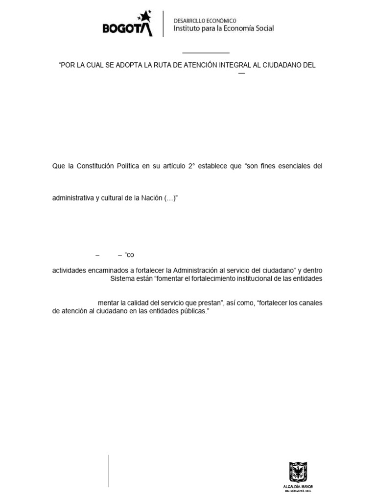 De-050 Modelo de Ruta de Atencion Integral Al Ciudadano v1 | PDF ... De-050 Modelo de Ruta de Atencion Integral Al Ciudadano v1 | PDF ...